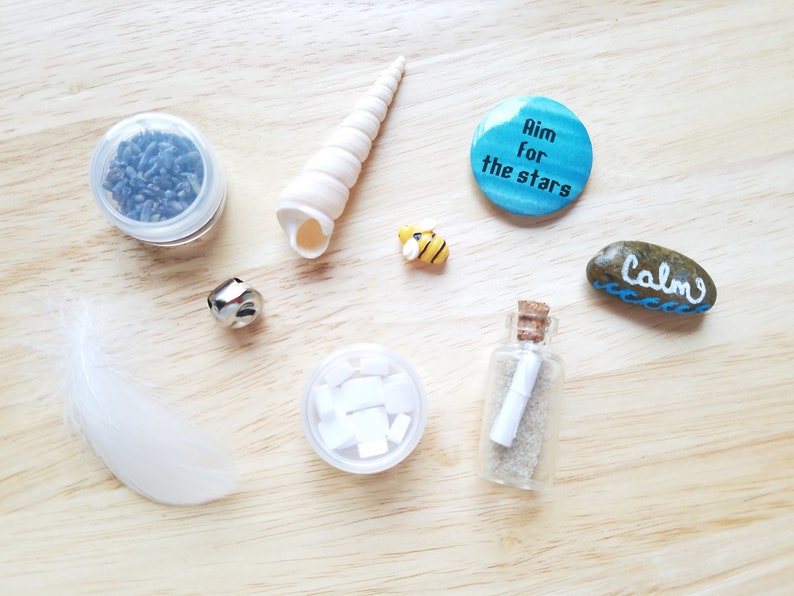 Mini Calm Down Kit Coping Skills Toolbox Mindful Grounding - Etsy