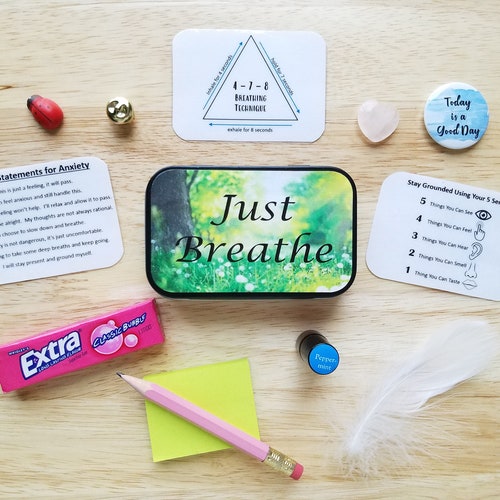 Mini Calm Down Kit for Teens Coping Skills Box Mindful - Etsy