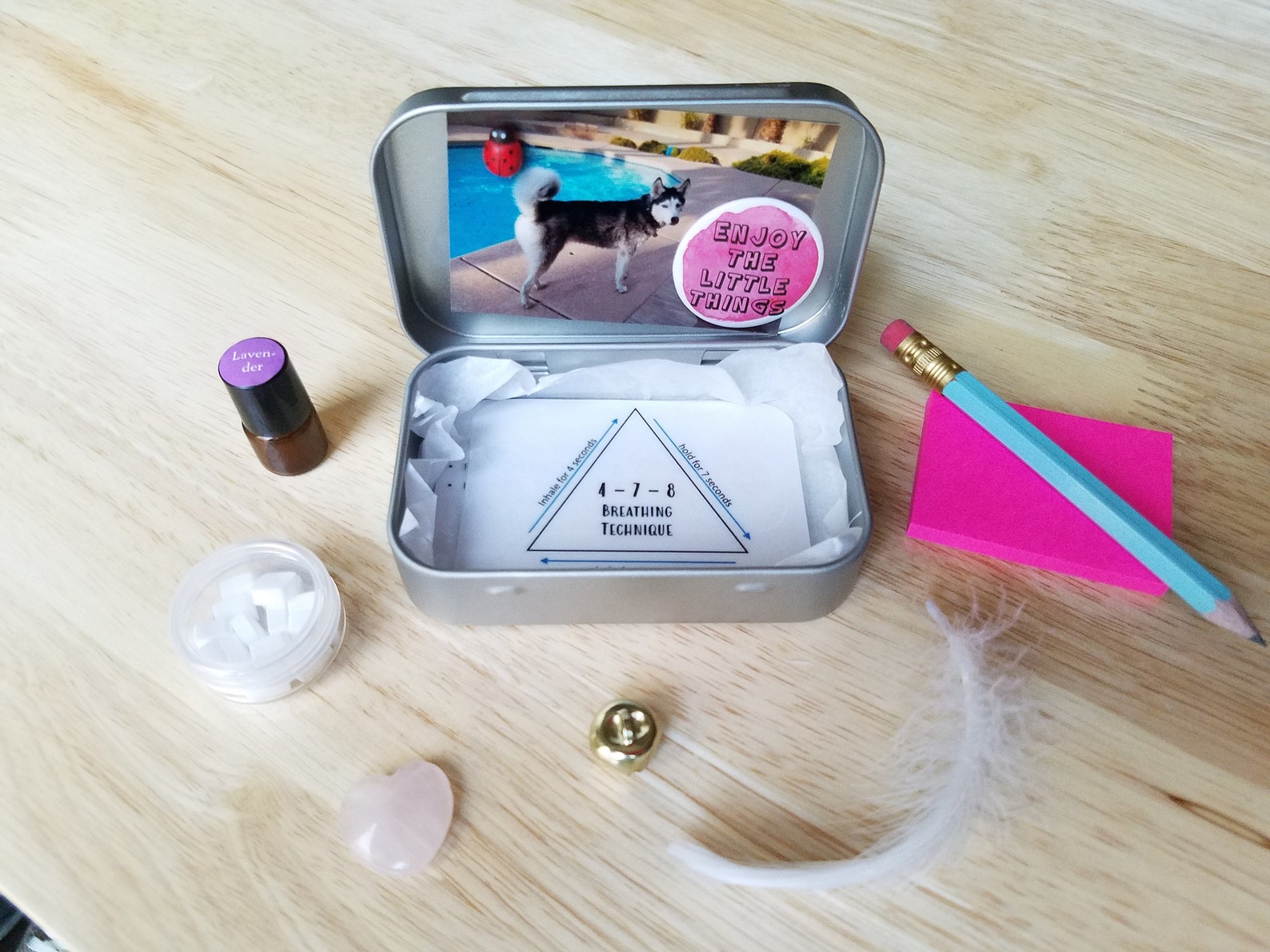 Mini Calm Down Kit Coping Skills Toolbox Mindful Grounding - Etsy