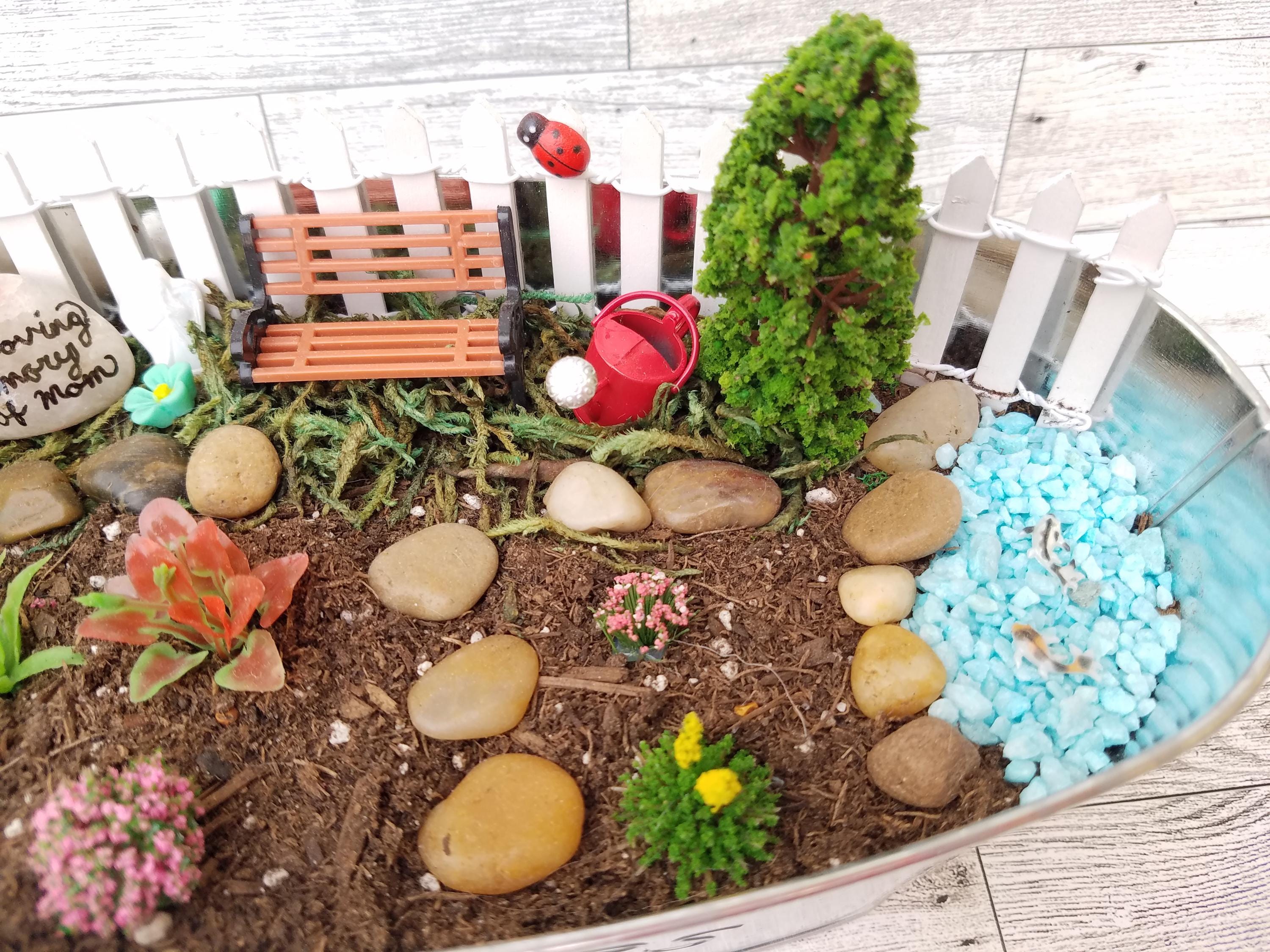 Memorial Garden Kit, Personalized Grief & Loss Gift, DIY Memory Garden ...
