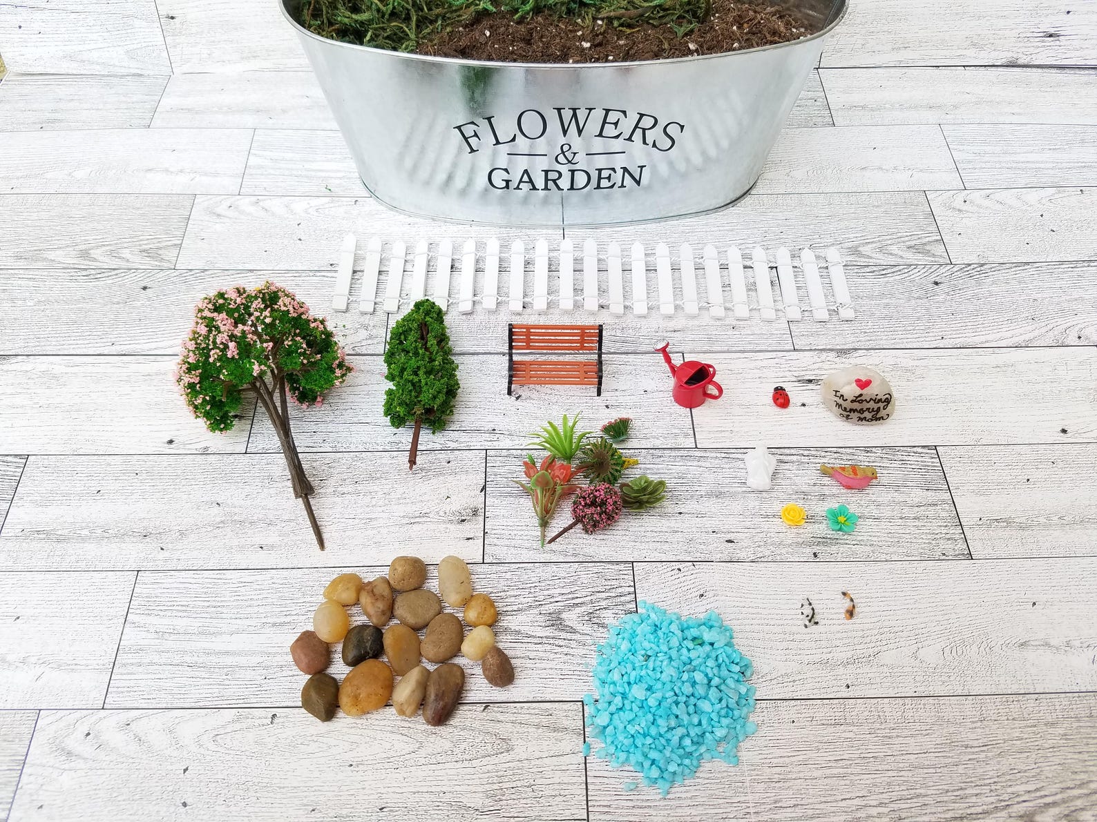 Memorial Garden Kit, Personalized Grief & Loss Gift, DIY Memory Garden ...
