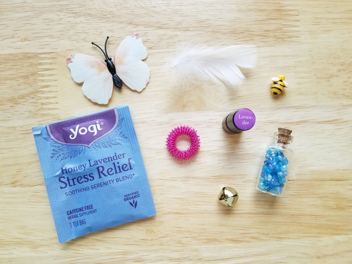 Mini Calm Down Kit Coping Skills Toolbox Mindful Grounding - Etsy