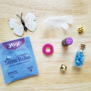 Mini Calm Down Kit, Coping Skills Toolbox, Mindful Grounding Technique ...