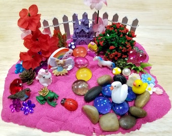 Kinetic Sand Sensory Kit, Mermaid Sea Mini Sand Play Kit, Mindfulness ...