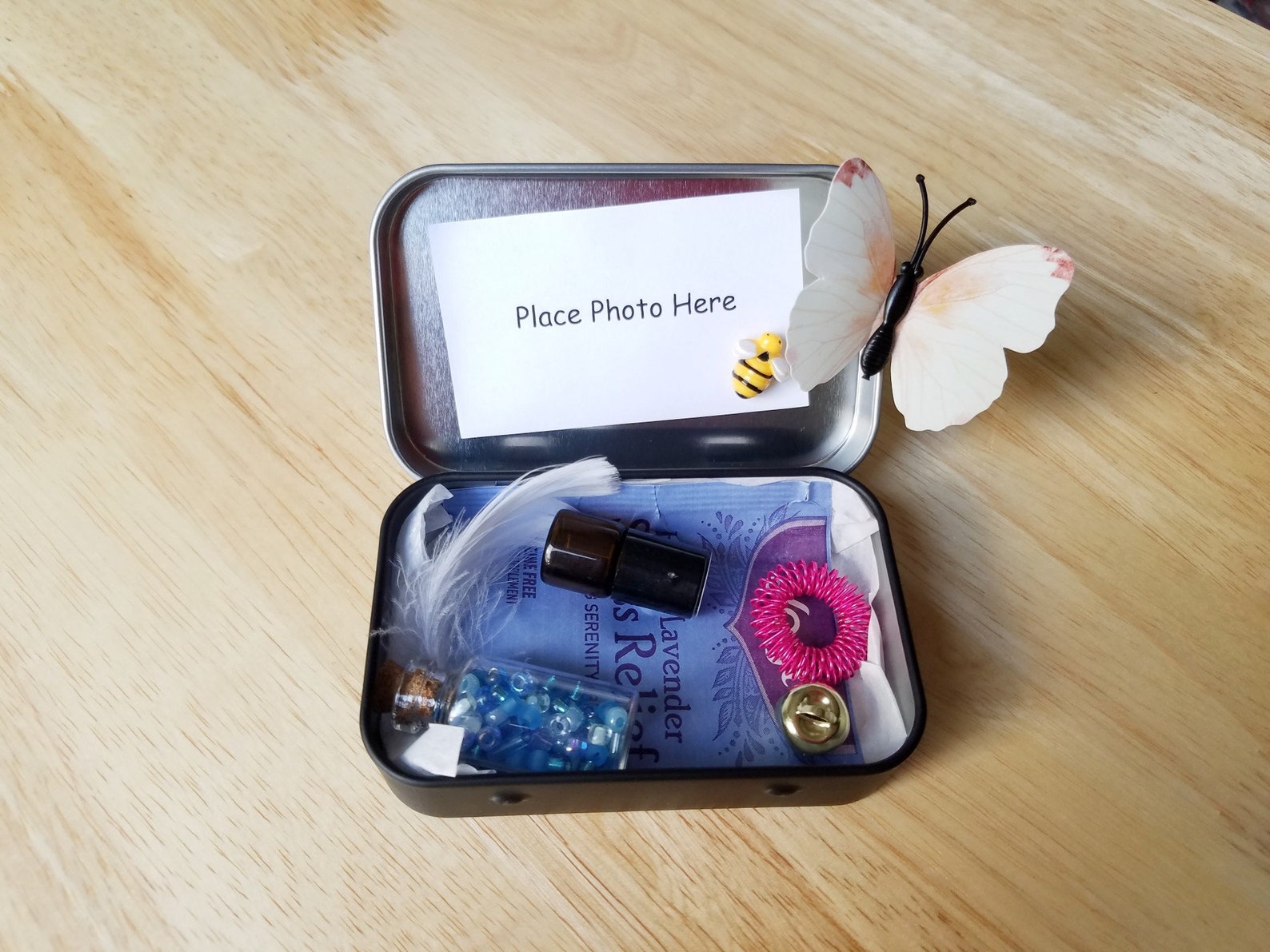 Mini Calm Down Kit Coping Skills Toolbox Mindful Grounding | Etsy