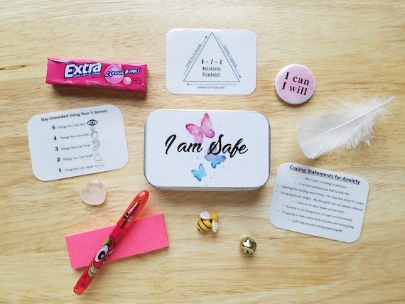 Mini Calm Down Kit for Teens Coping Skills Box Mindful - Etsy