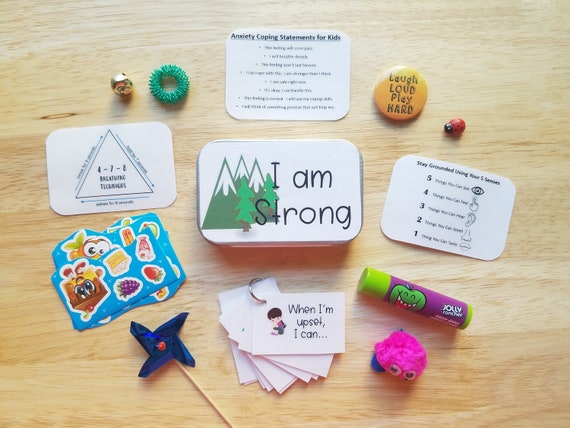 Mini Calm Down Kit for Kids Coping Skills Box Mindful - Etsy