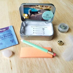 Mini Calm Down Kit, Coping Skills Toolbox, Mindful Grounding Technique ...
