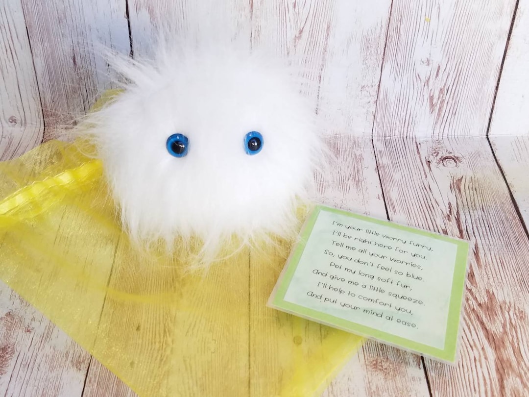 Worry Pet, Worry Furry, Worry Critter, Sensory Ball, Relaxing Gift ...