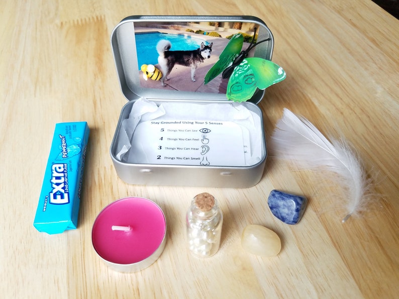 Mini Calm Down Kit for Teens Coping Skills Box Mindful - Etsy