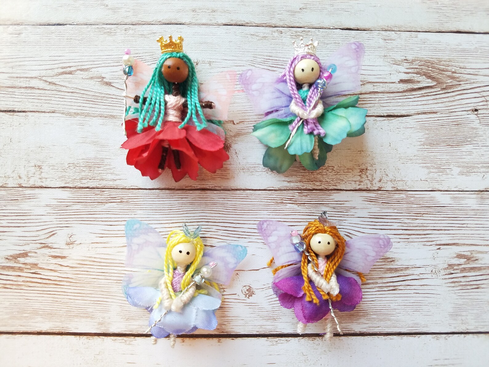 Fairy Doll, Mini Handmade Fairy Doll, Miniature Fairy, Fairy Decoration ...