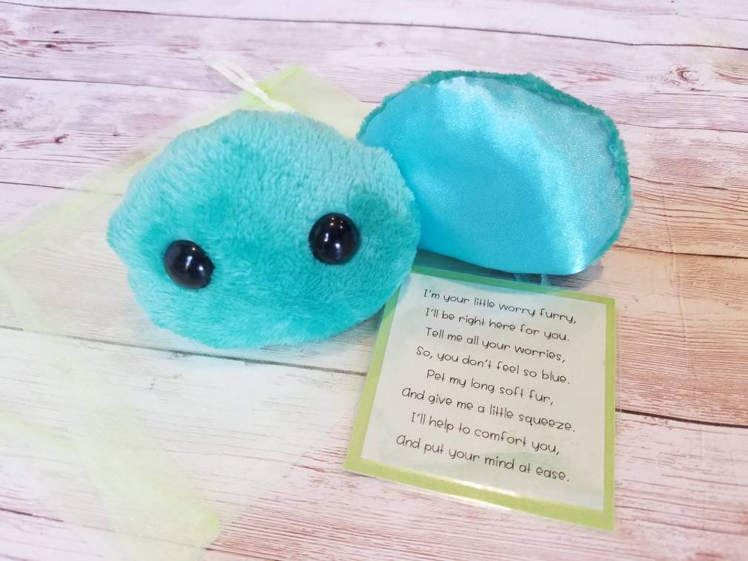 Worry Pet, Worry Furry, Worry Critter, Silk Sensory Ball, Relaxing Gift ...