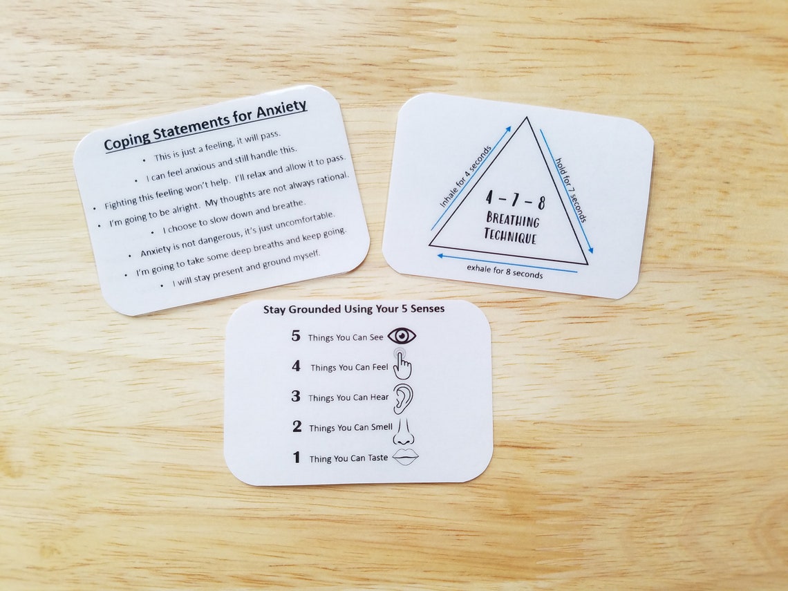 Mini Calm Down Kit for Teens, Coping Skills Box, Mindful Grounding ...