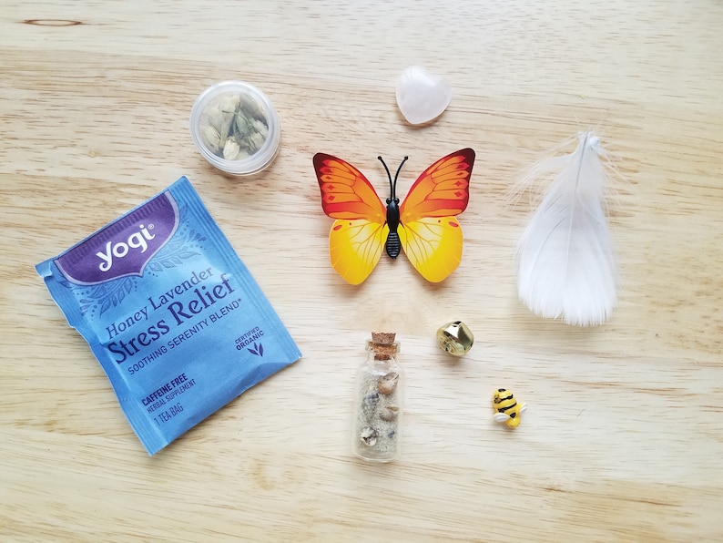 Mini Calm Down Kit Coping Skills Toolbox Mindful Grounding | Etsy