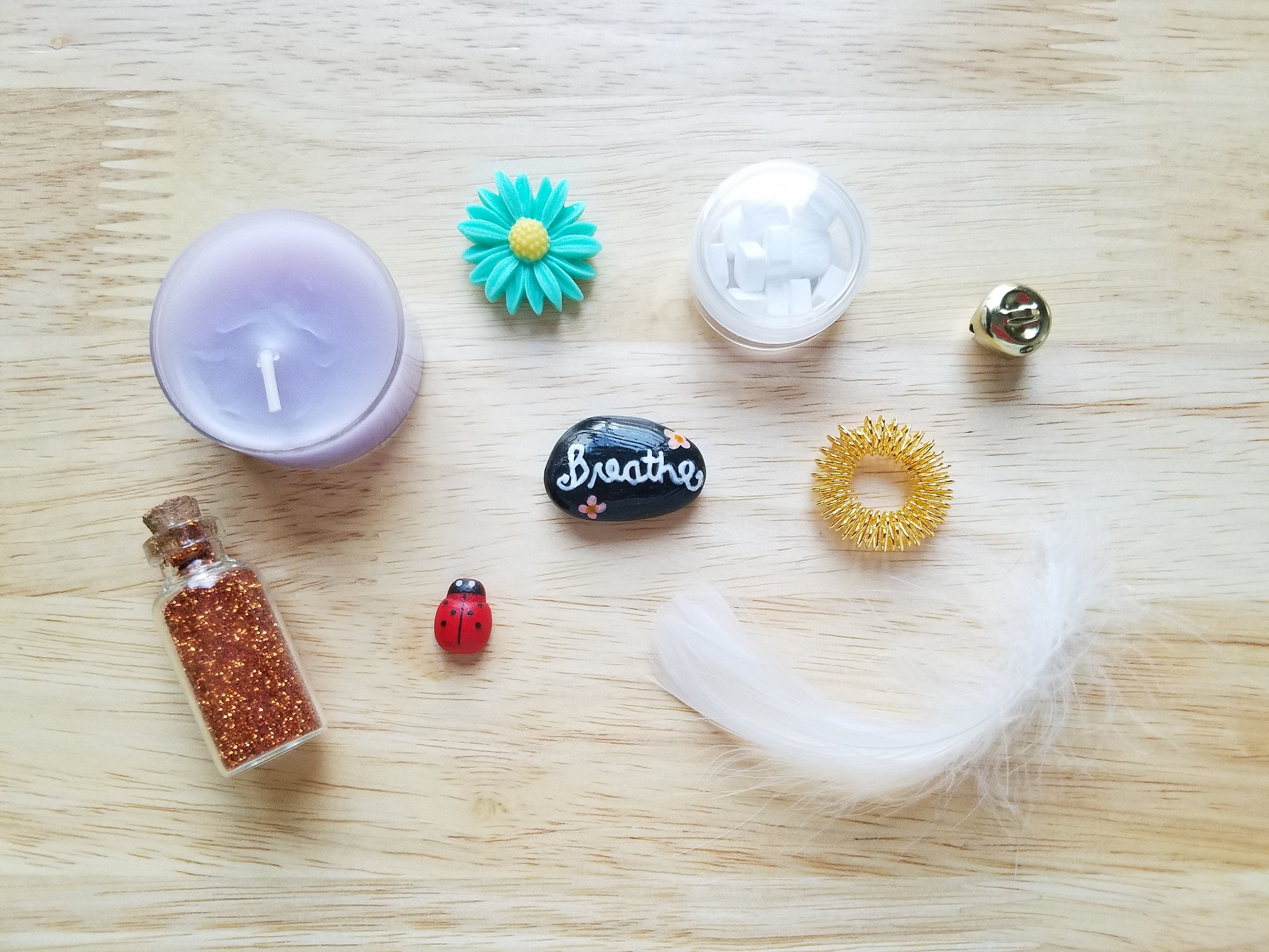 Mini Calm Down Kit Coping Skills Toolbox Mindful Grounding - Etsy