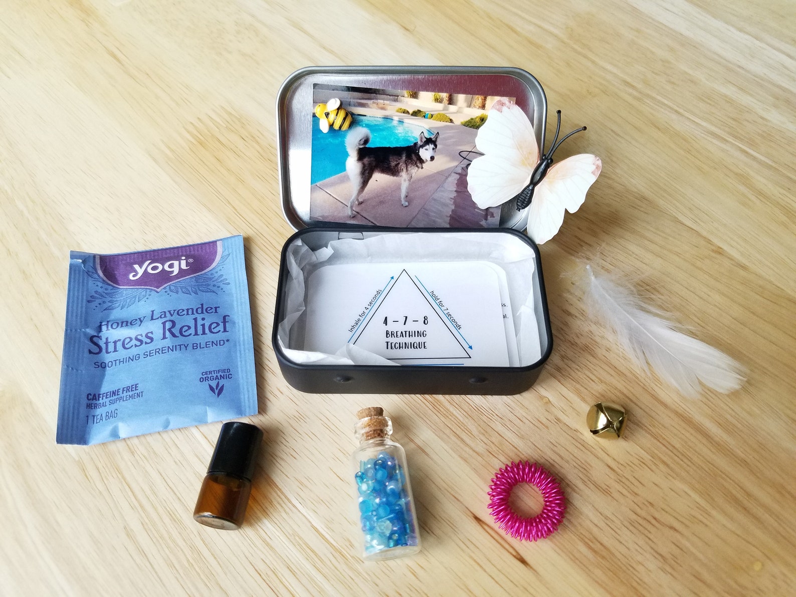 Mini Calm Down Kit Coping Skills Toolbox Mindful Grounding - Etsy
