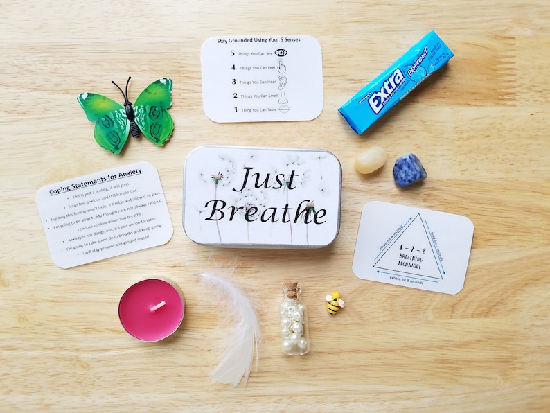 Mini Calm Down Kit for Teens Coping Skills Box Mindful - Etsy