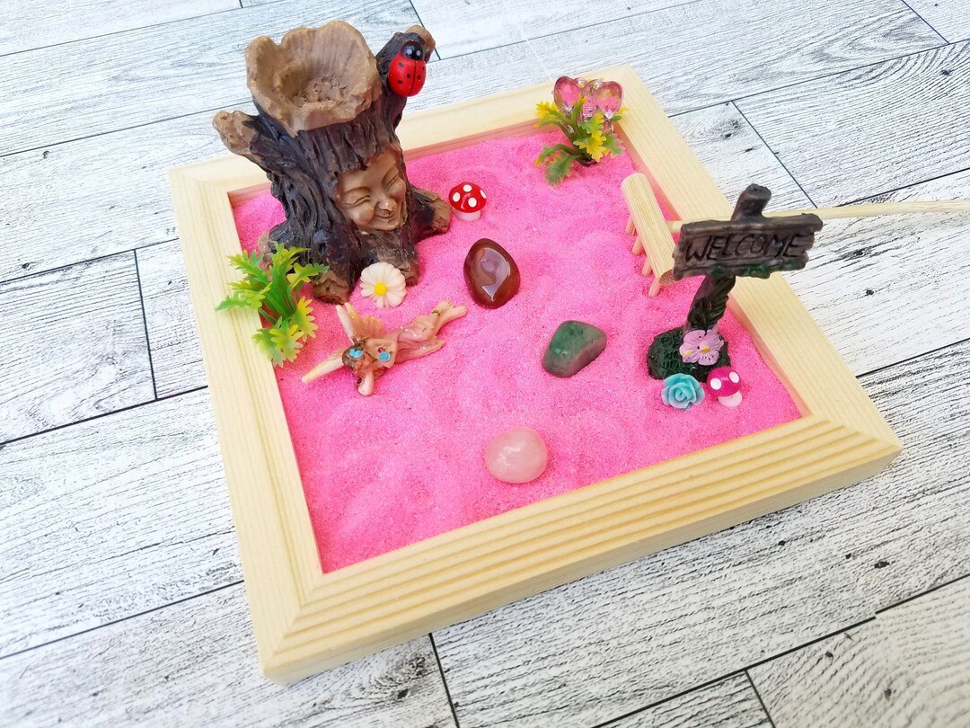 Fairy Zen Garden Kit, DIY Zen, Fantasy Zen Garden, Relaxing Gift ...