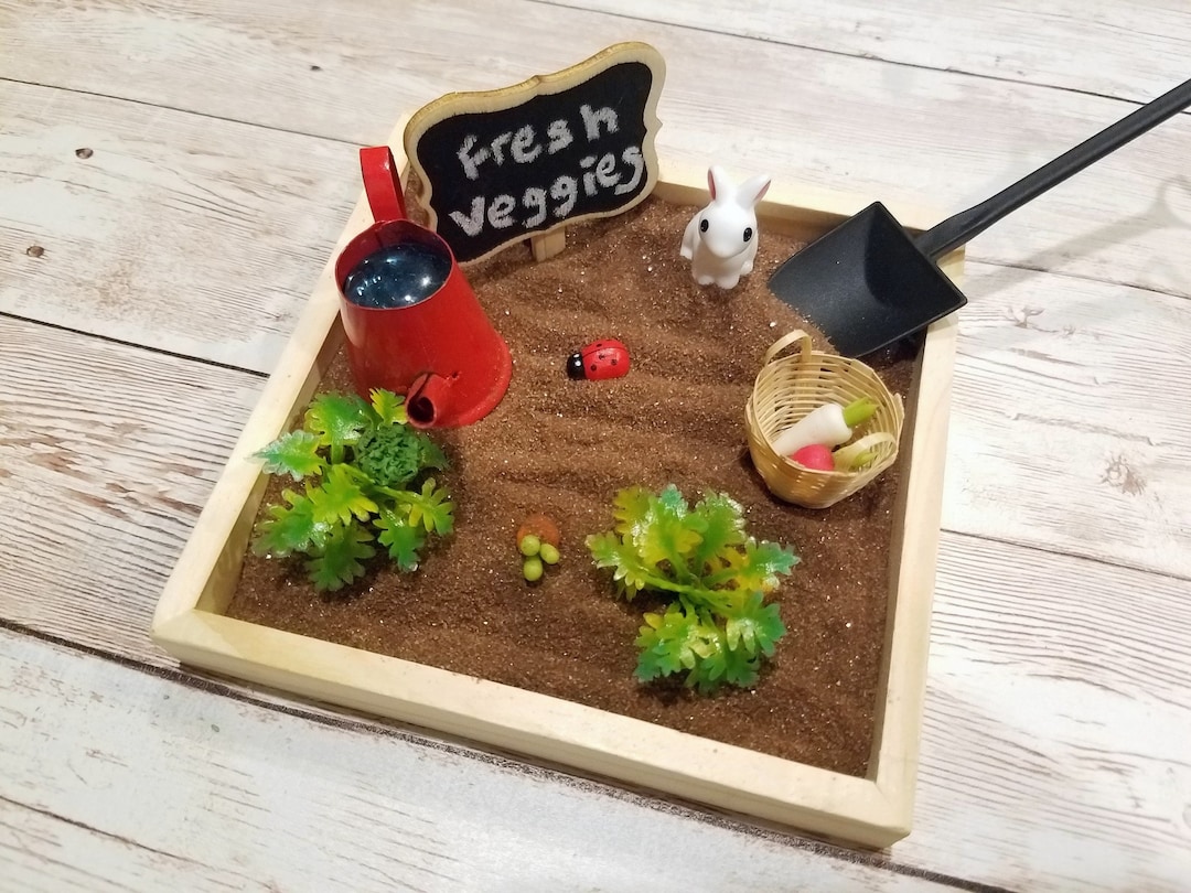 Zen Garden Kit, DIY Zen, Vegetable Zen Garden, Relaxing Gift ...