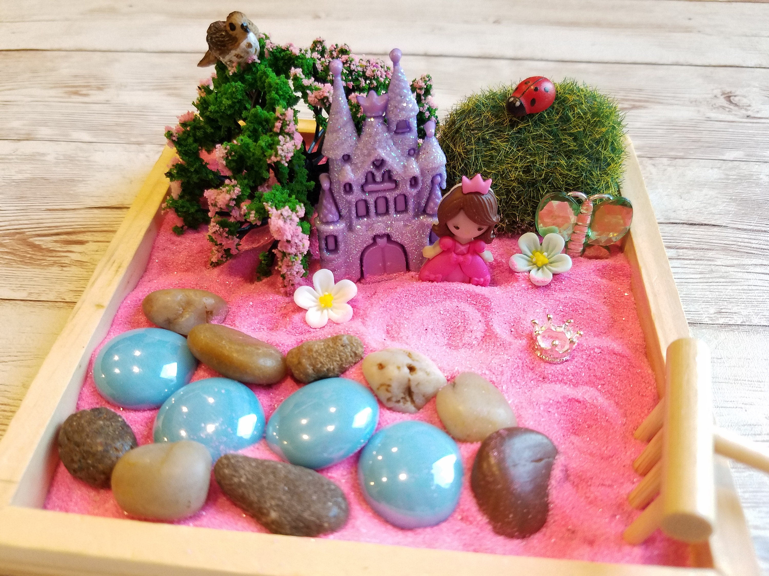 Zen Garden Kit, DIY Zen, Princess Zen Garden, Relaxing Gift ...