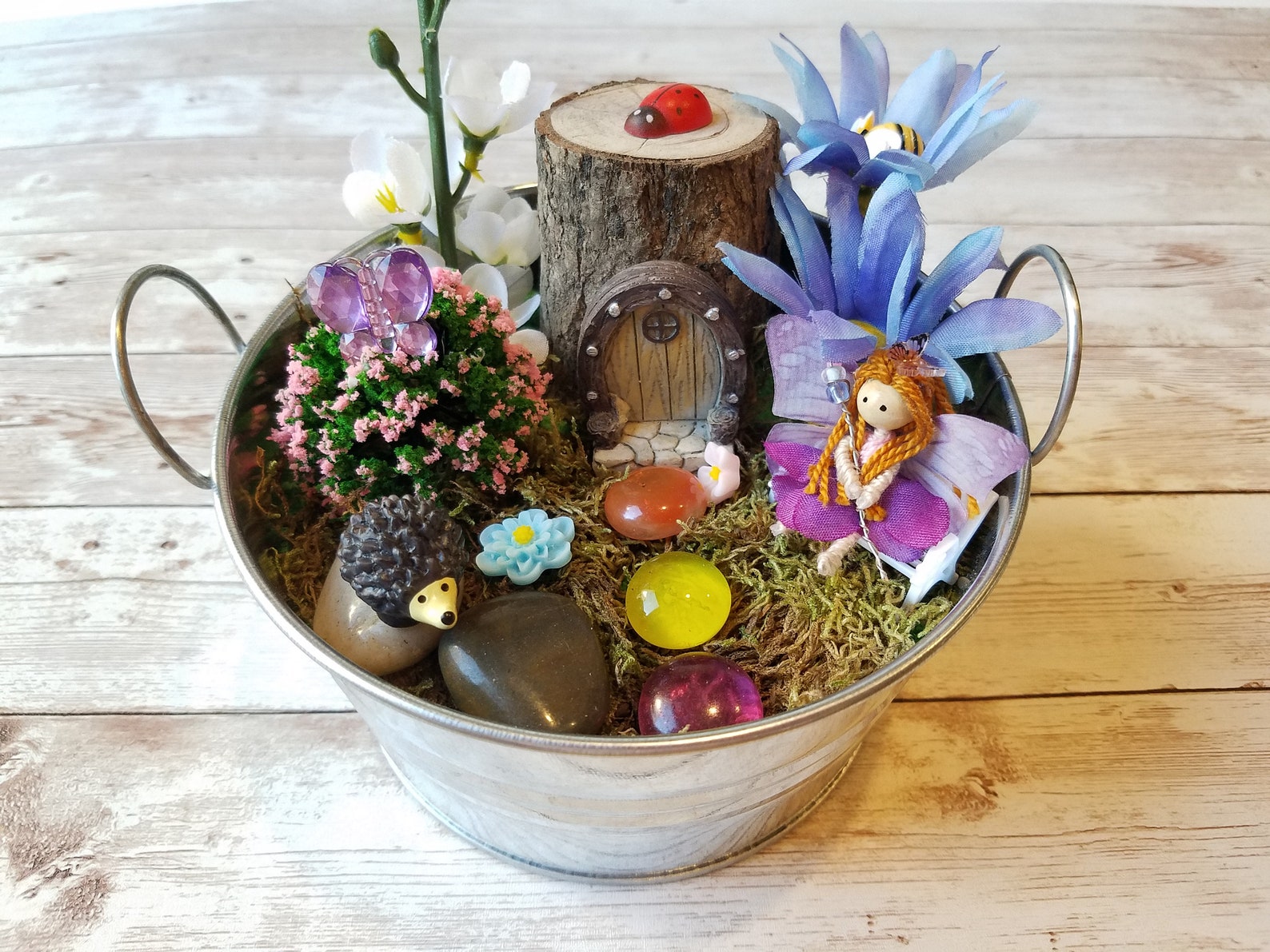 Fairy Garden Kit Fairy Garden Handmade Fairy Doll Spring - Etsy