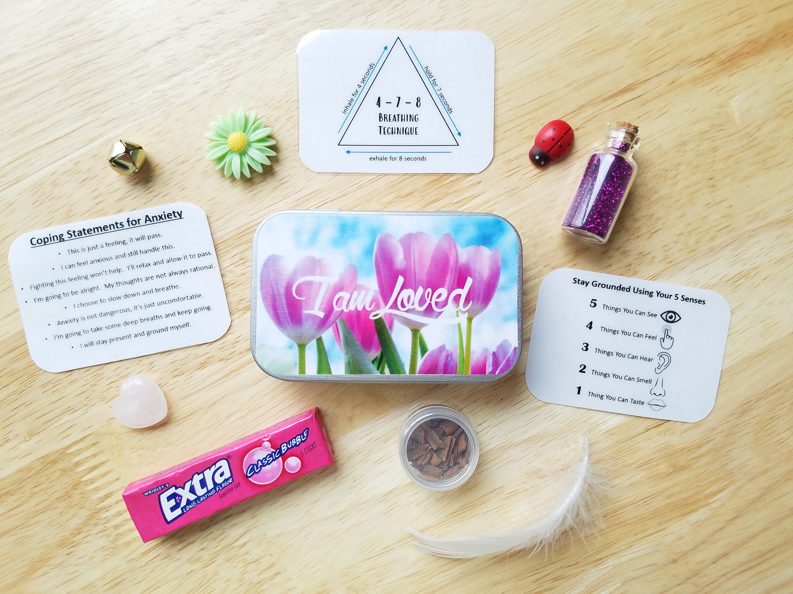 Mini Calm Down Kit for Kids Coping Skills Box Mindful - Etsy