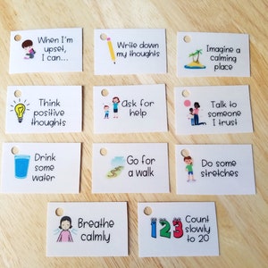 Mini Calm Down Kit for Kids, Coping Skills Box, Mindful Grounding ...