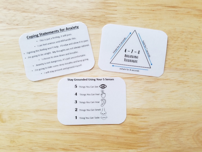 Mini Calm Down Kit Coping Skills Toolbox Mindful Grounding - Etsy