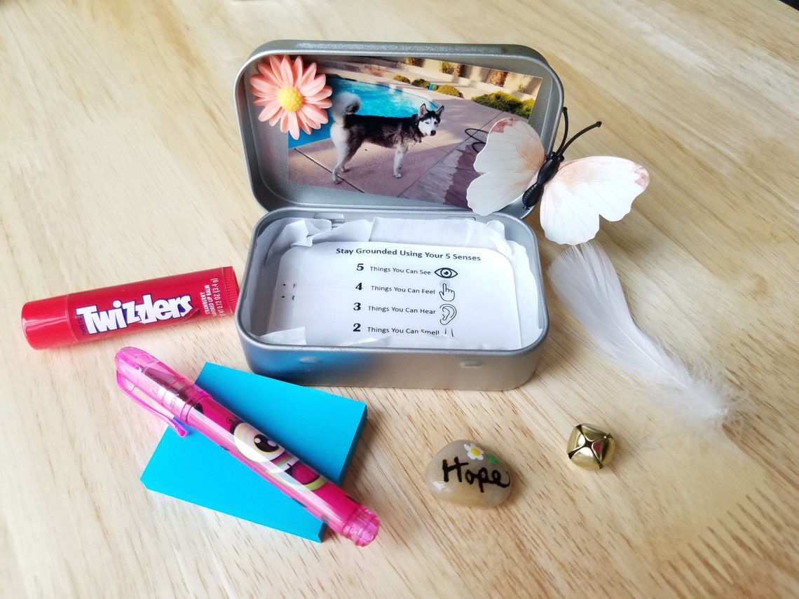 Mini Calm Down Kit for Teens Coping Skills Mindful Grounding - Etsy