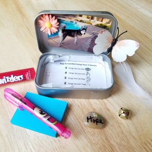 Mini Calm Down Kit for Teens, Coping Skills, Mindful Grounding ...