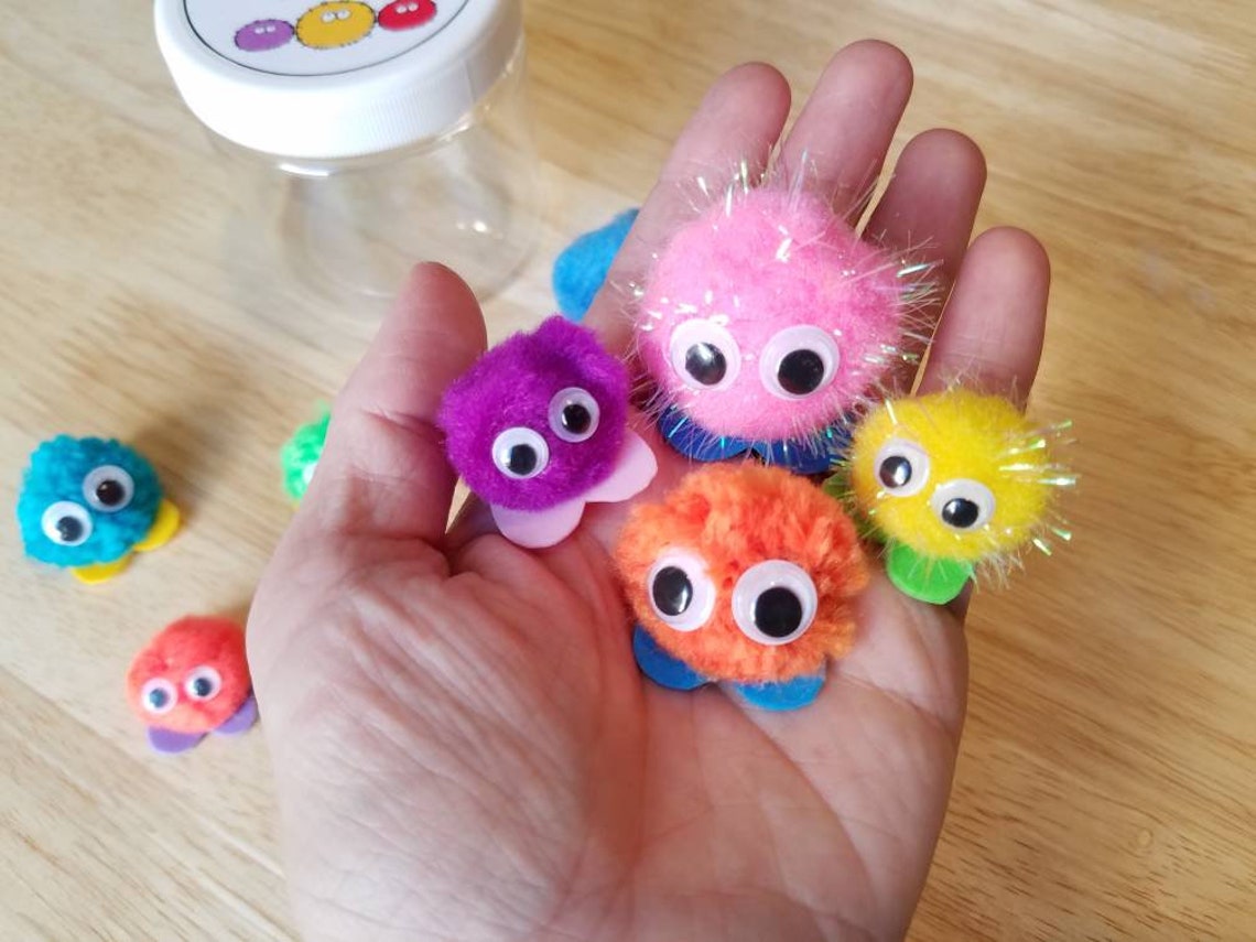 Pom Pom Critters, Worry Critters, Quiet Critters, Jar of Critters ...