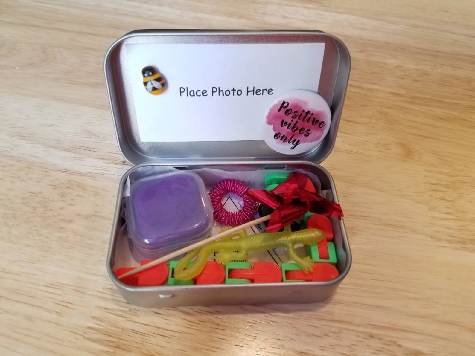 Mini Calm Down Kit for Kids Coping Skills Box Desk Fidget - Etsy