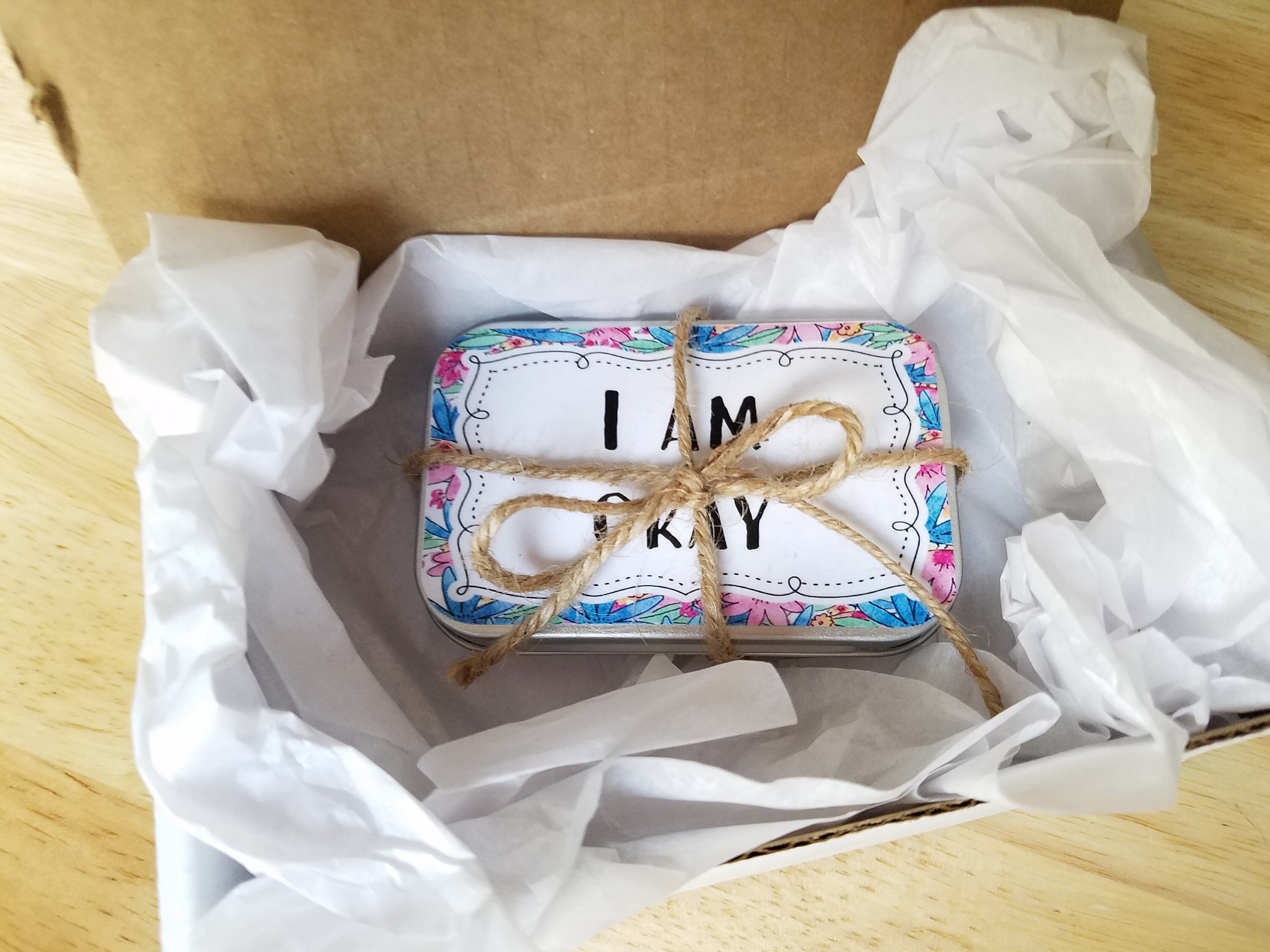 Mini Calm Down Kit for Teens, Coping Skills Box, Mindful Grounding ...