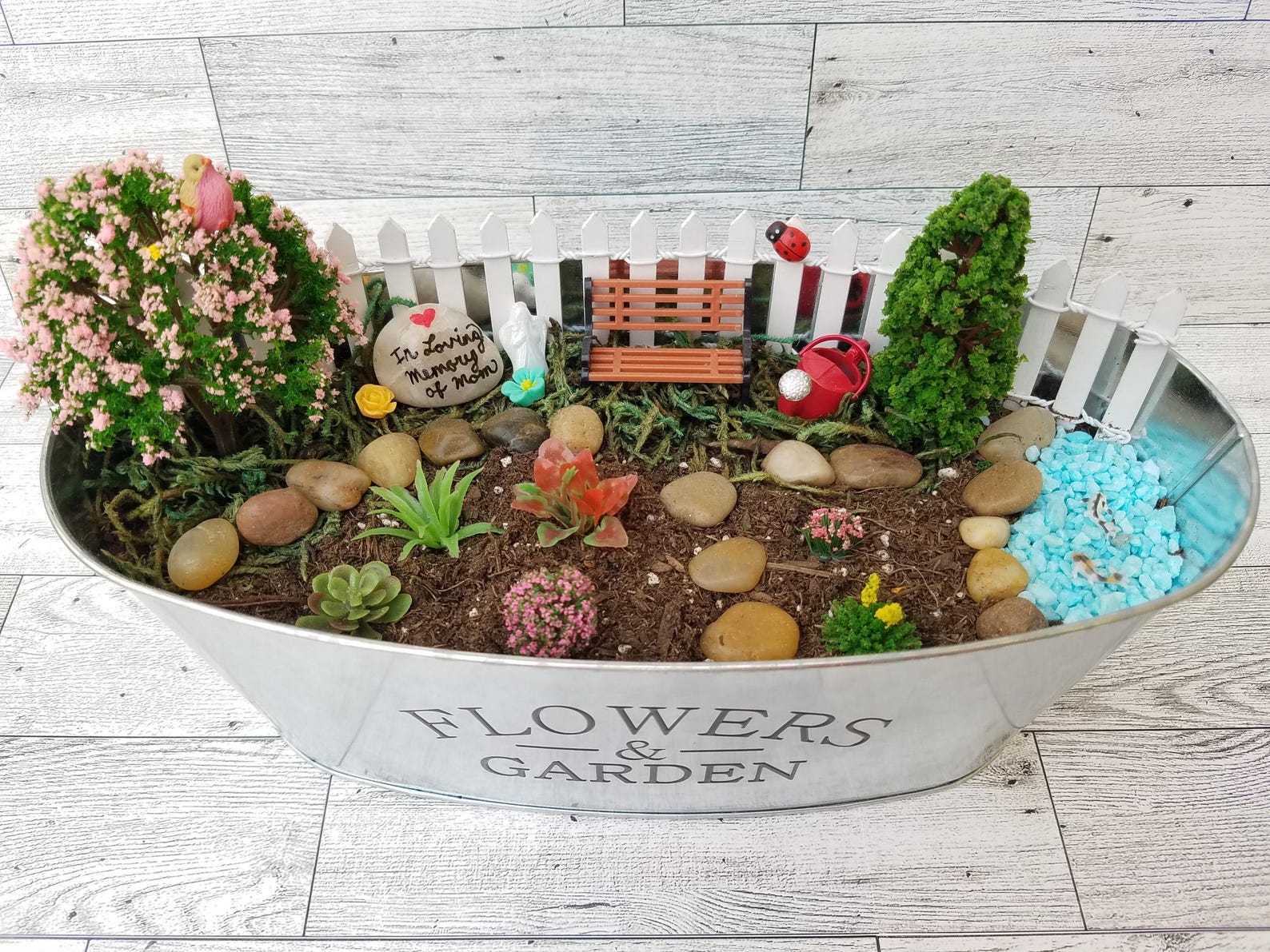 Memorial Garden Kit, Personalized Grief & Loss Gift, DIY Memory Garden ...