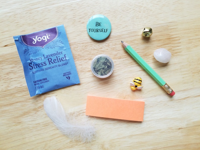Mini Calm Down Kit Coping Skills Toolbox Mindful Grounding - Etsy