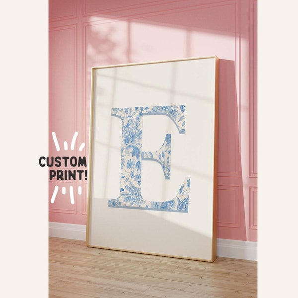 Custom Letter Art - Etsy