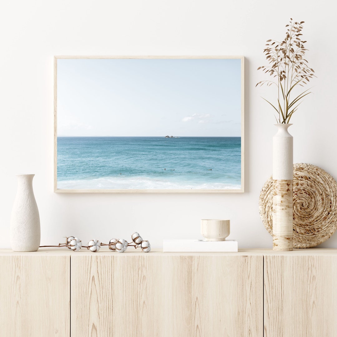 Coastal Wall Art Ocean Beach Prints, Beach Gallery Wall Set, Coastal ...
