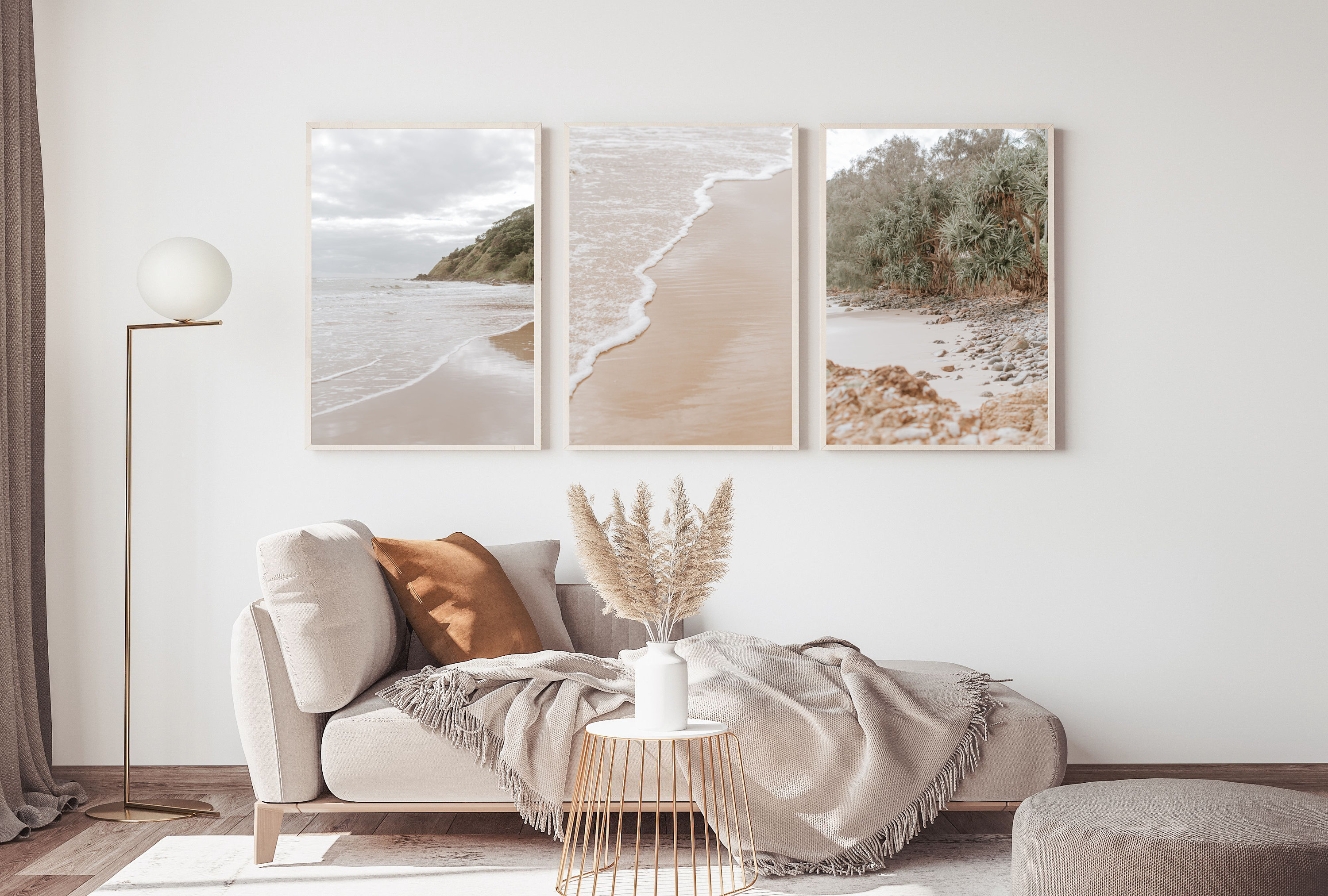 Coastal Beach Wall Art Beach House Wall Decor Nautical Wall Art Living ...