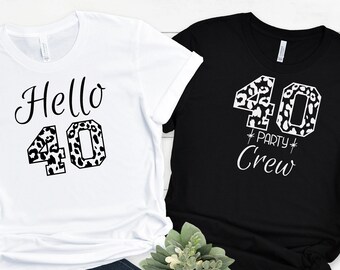 40th Birthday Crew | Etsy