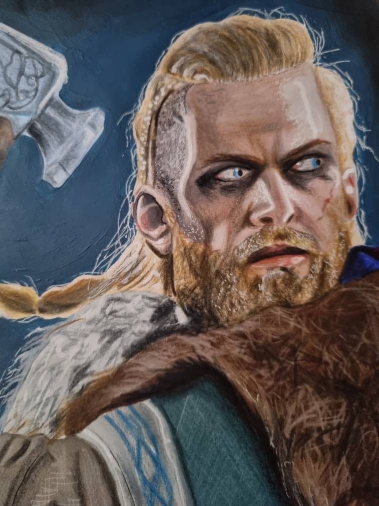 Assassins Creed VALHALLA Eivor *DRAWING* A3 - Etsy