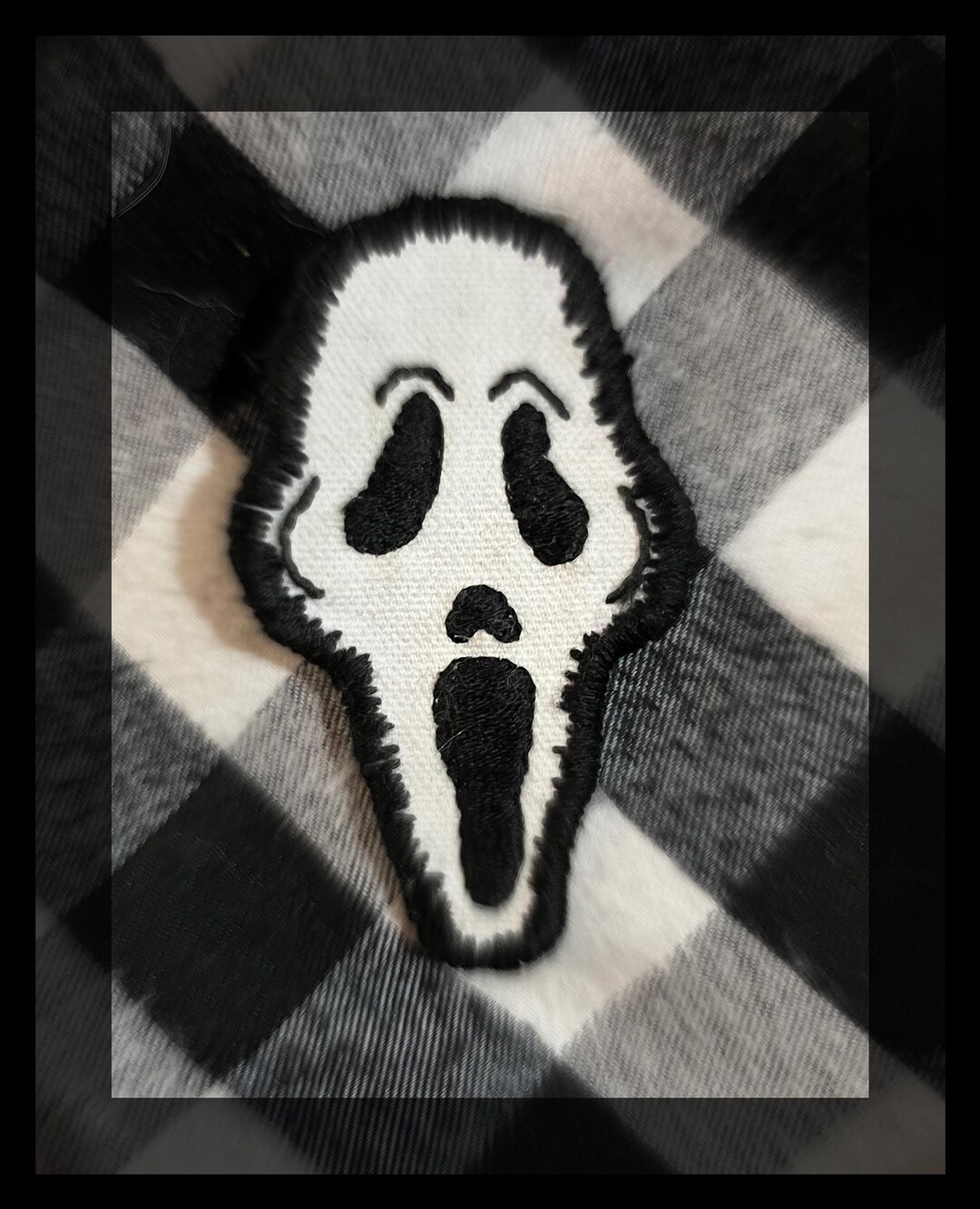 Scary Ghost Patch - Etsy