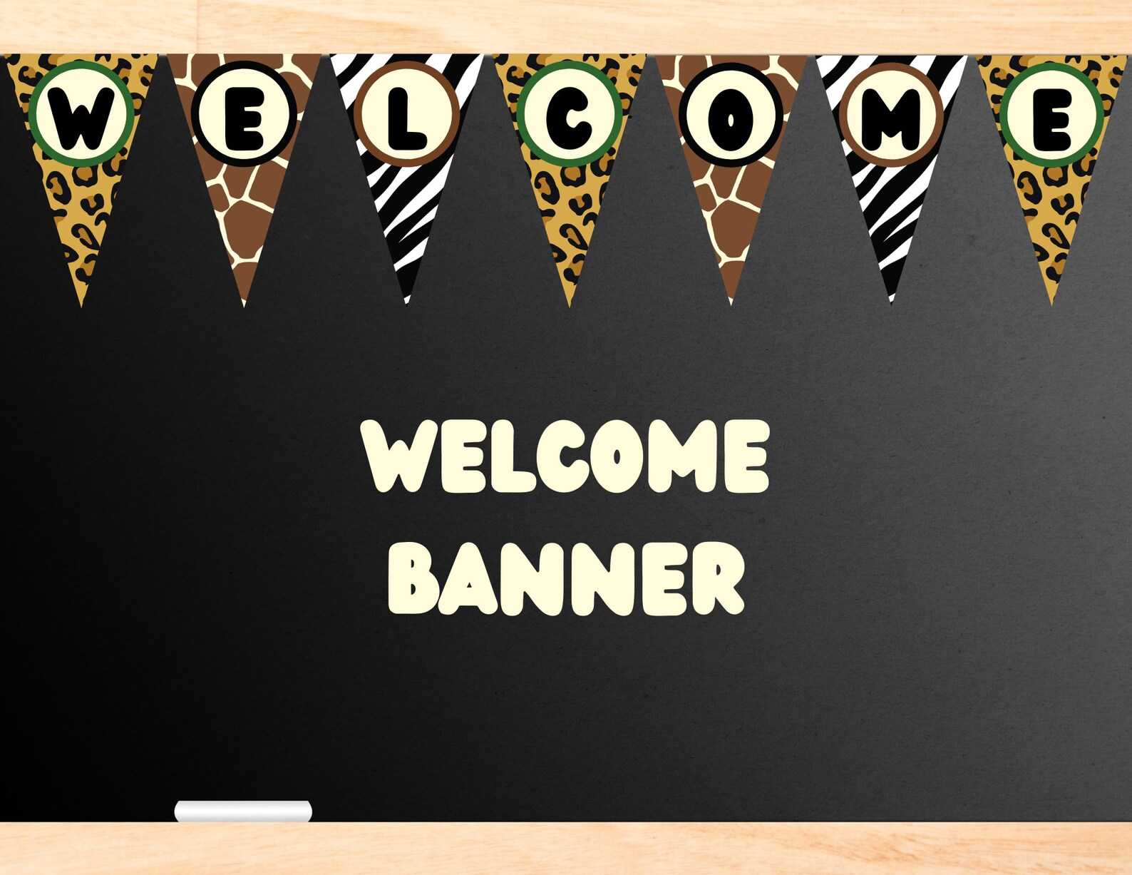 Jungle Theme Classroom Decor- Canva Template- Editable - Etsy