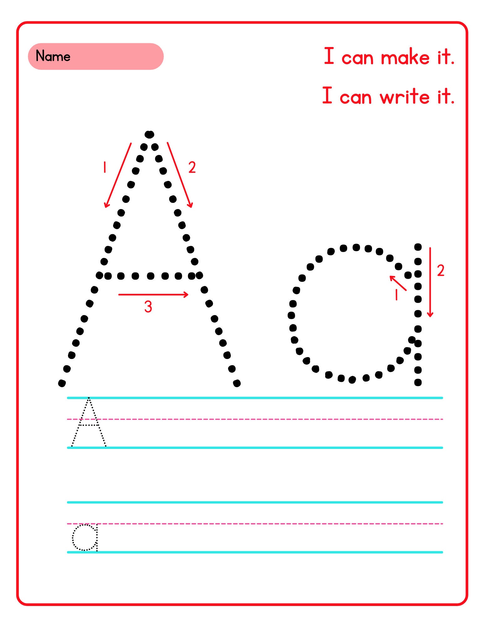 Upper Elementary Dotted Alphabet Mats A-Z - Etsy