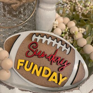 Chiefs Kingdom Sign Tiered Tray Collection | Kansas City Football ...