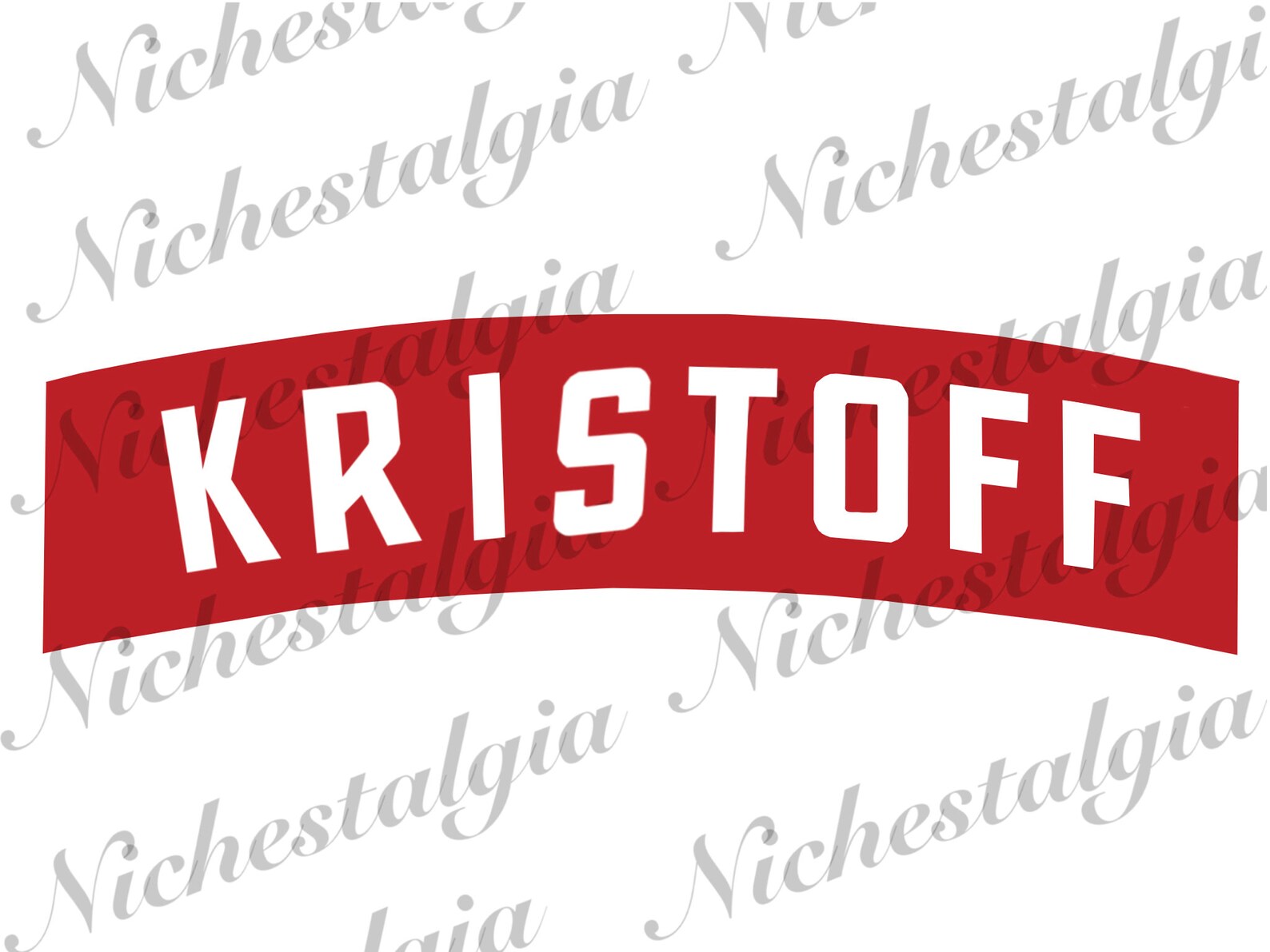 Kristoff Smirnoff Logo PNG Instant Download Cricut Silhouette Vector ...
