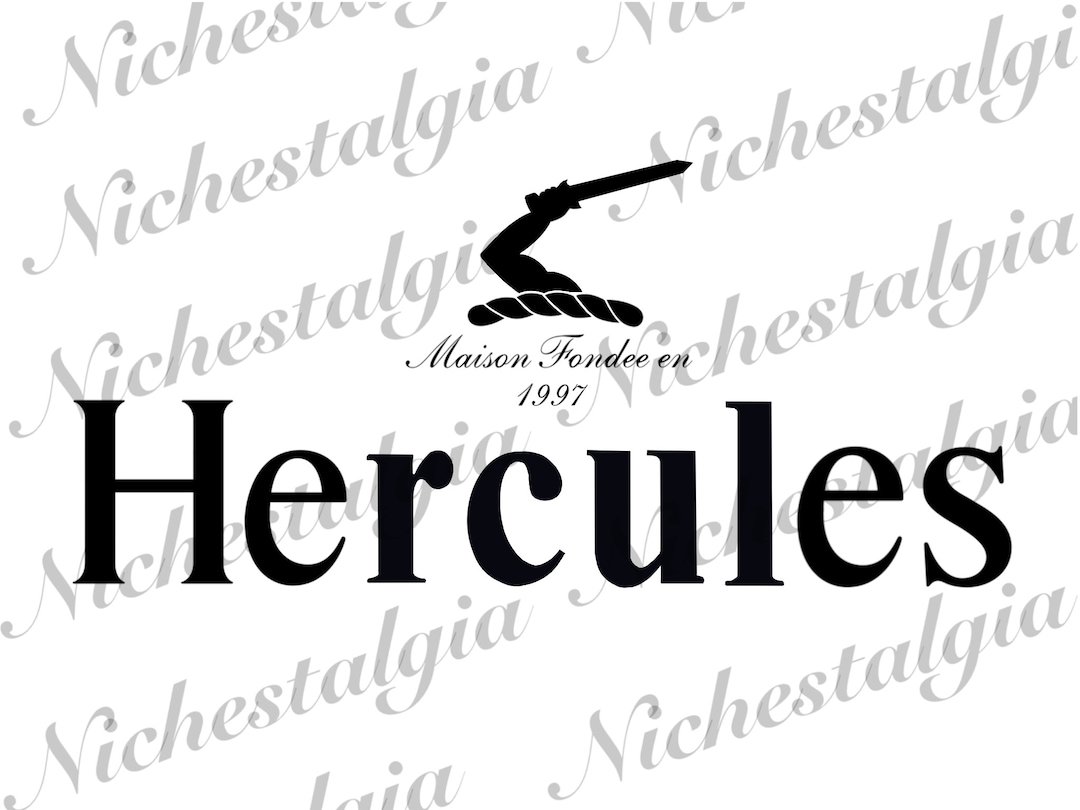 Hercules Hennessy Instant Download Cricut Silhouette Cut Outline ...