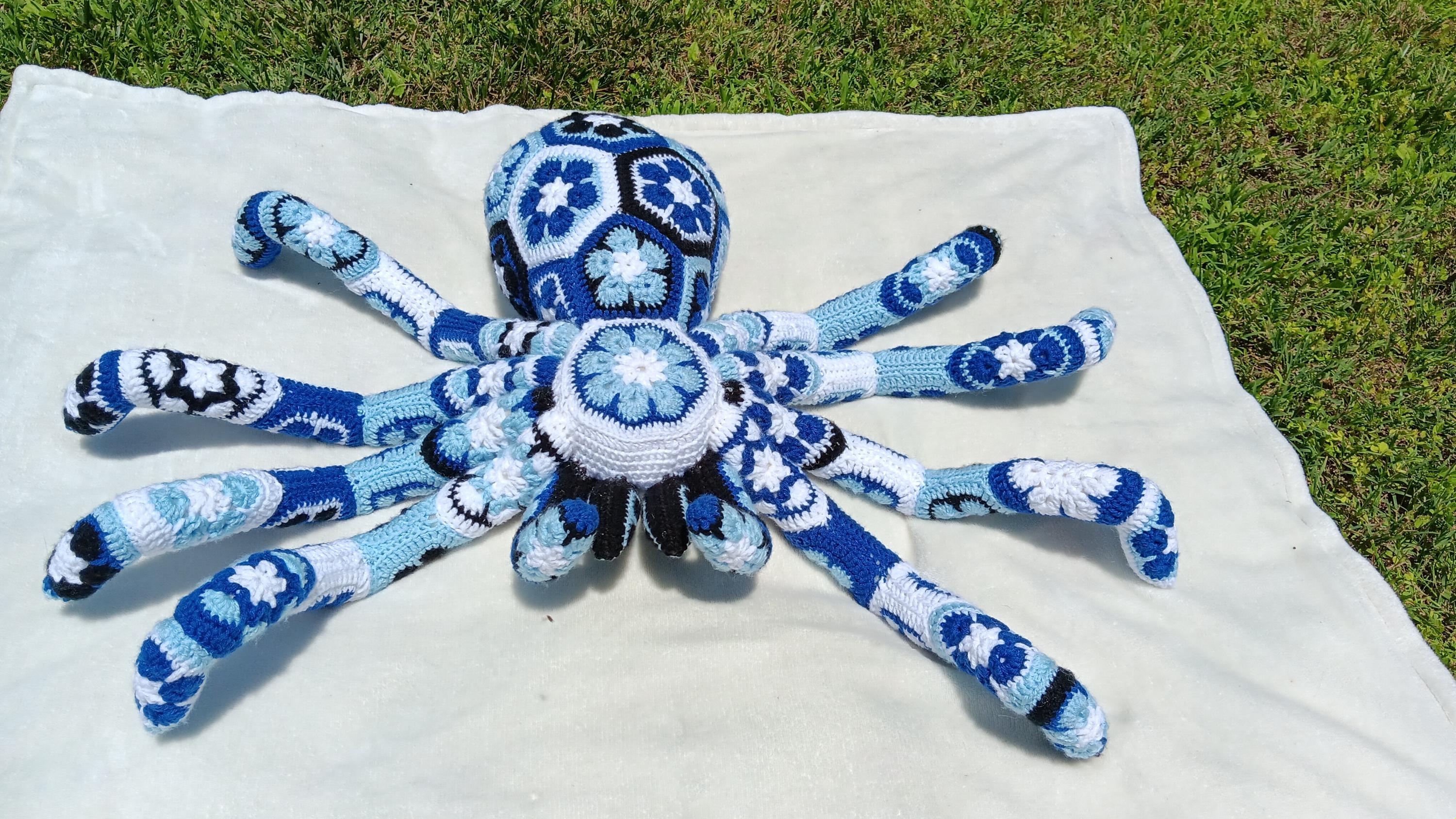 Big Crochet Tarantula - Etsy