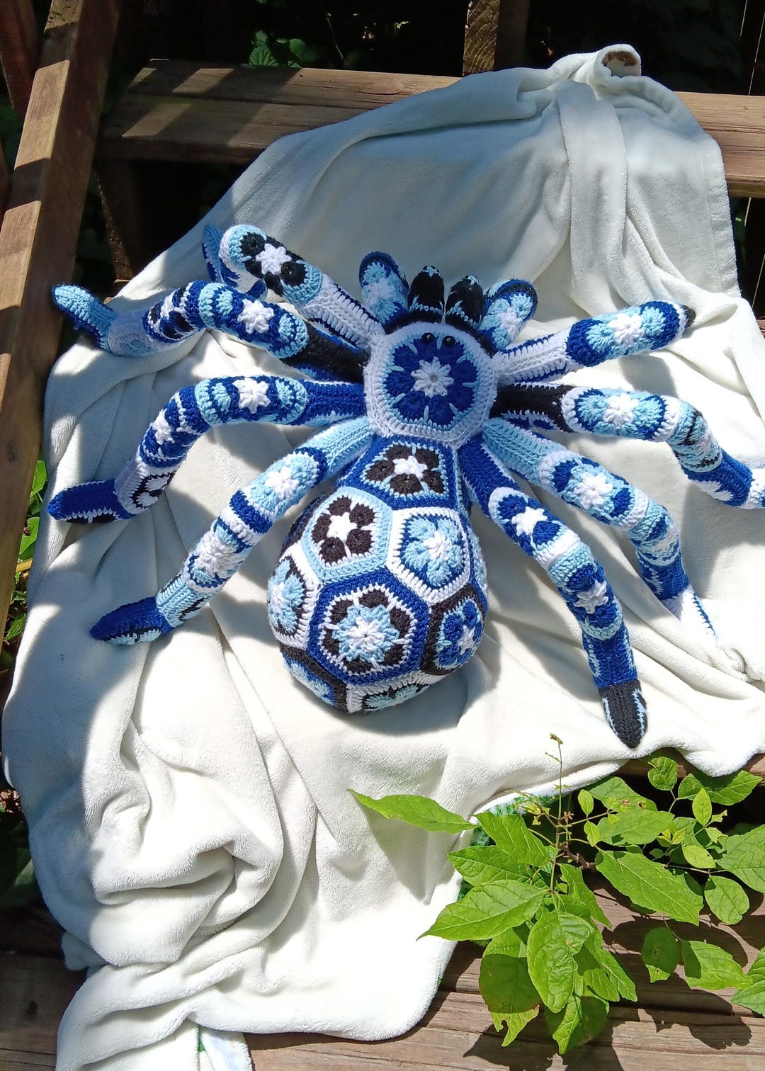 Big Crochet Tarantula - Etsy