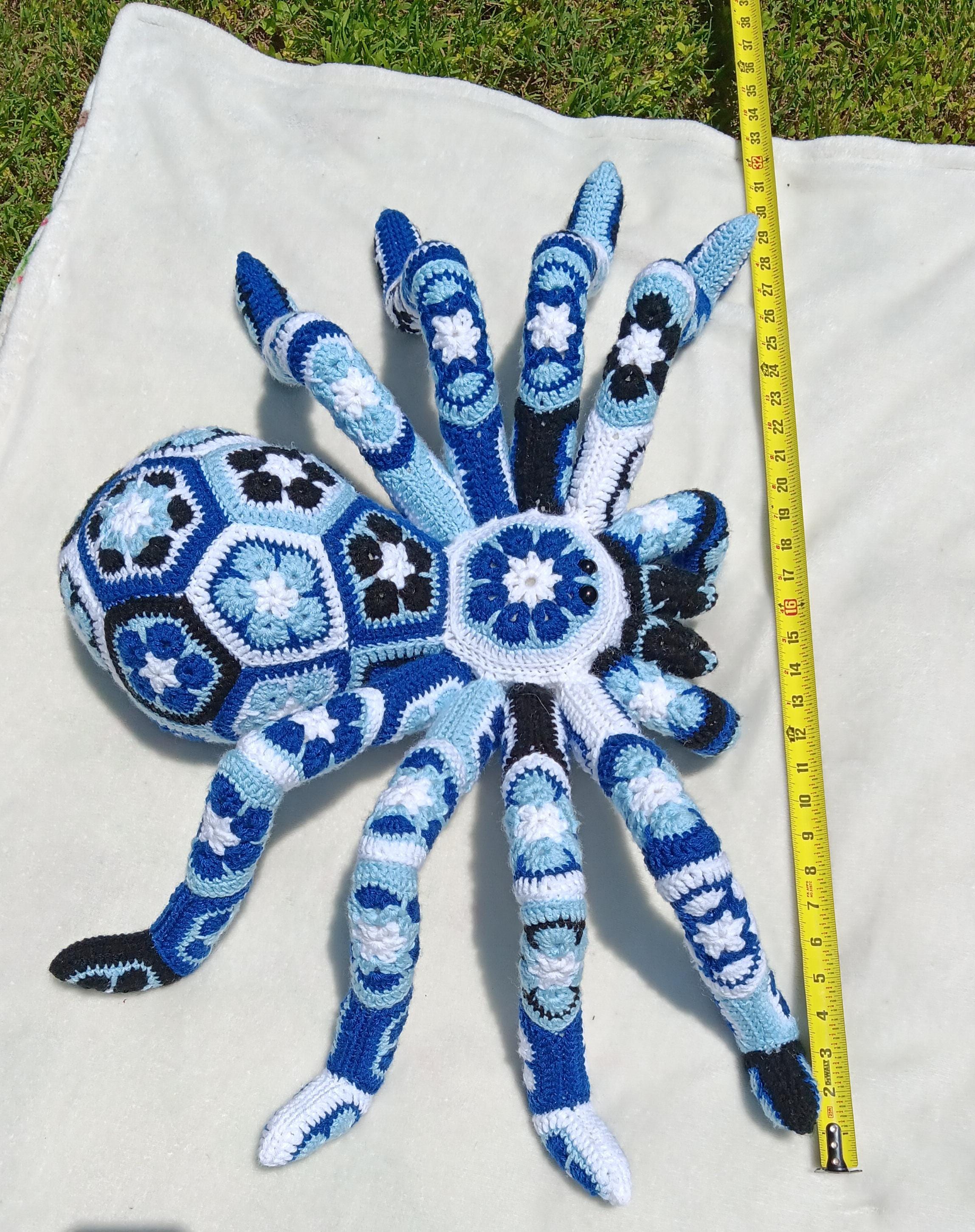 Big Crochet Tarantula - Etsy