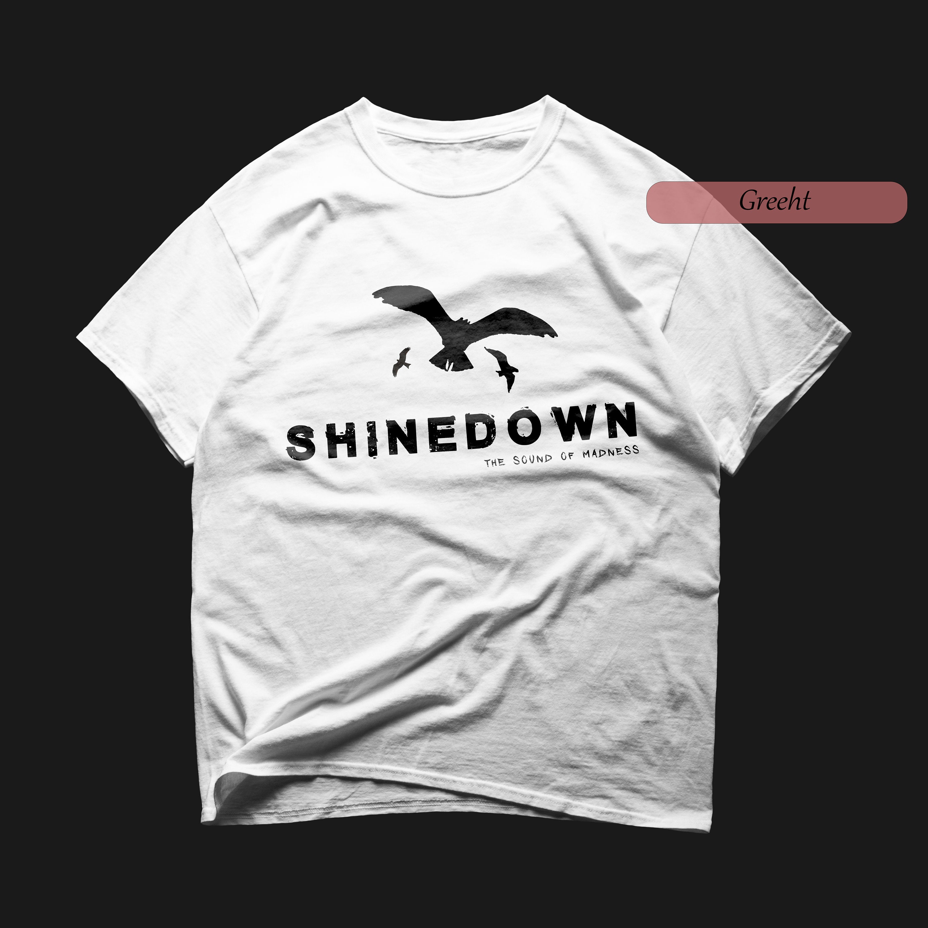 Shinedown Shirt Shinedown Tee the Sound of Madness Album - Etsy